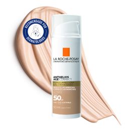 La Roche-Posay Gel Creme Protetor com Cor Anthelios Age-Correct ...