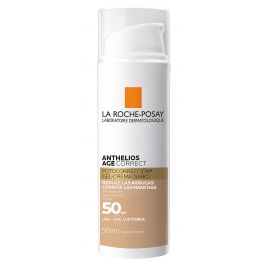 La Roche-Posay Anthelios Age-Correct Gel Crema Fotoprotección con Color ...