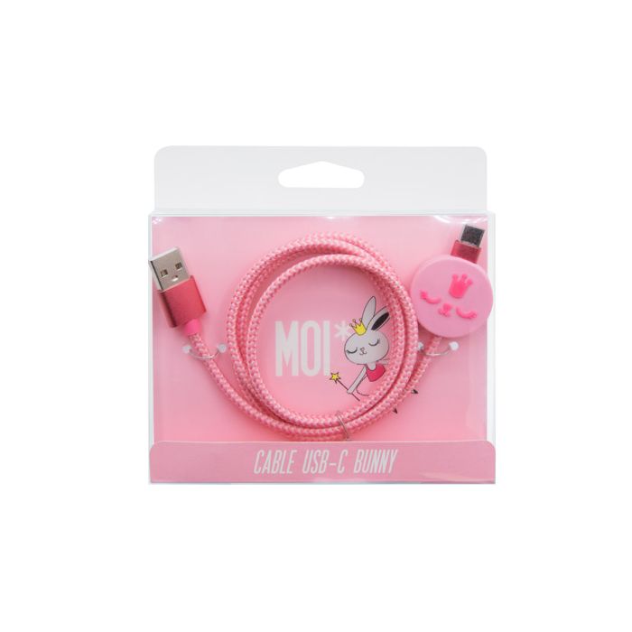 MOI* Cable USB C Bunny | Perfumerias Primor