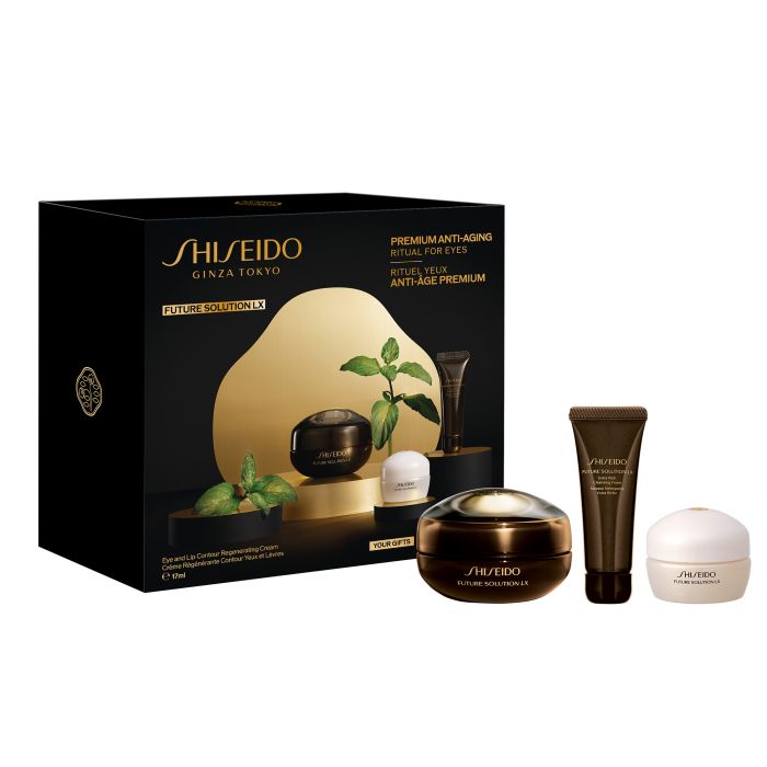 Shiseido Estuche Future Solution LX Premium Anti-Aging Ritual for Eyes ...