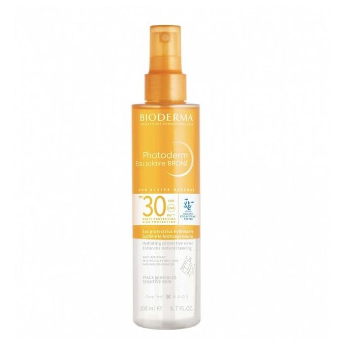 Bioderma Photoderm Eau Solaire Bronz SPF30 Protector Solar Spray ...