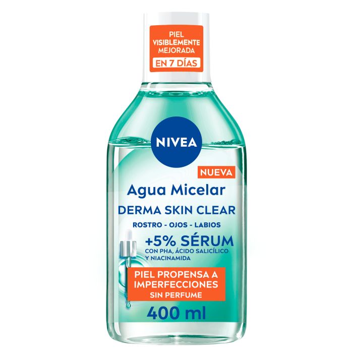 Nivea Derma Skin Clear Agua Micelar con Sérum | Perfumerias Primor