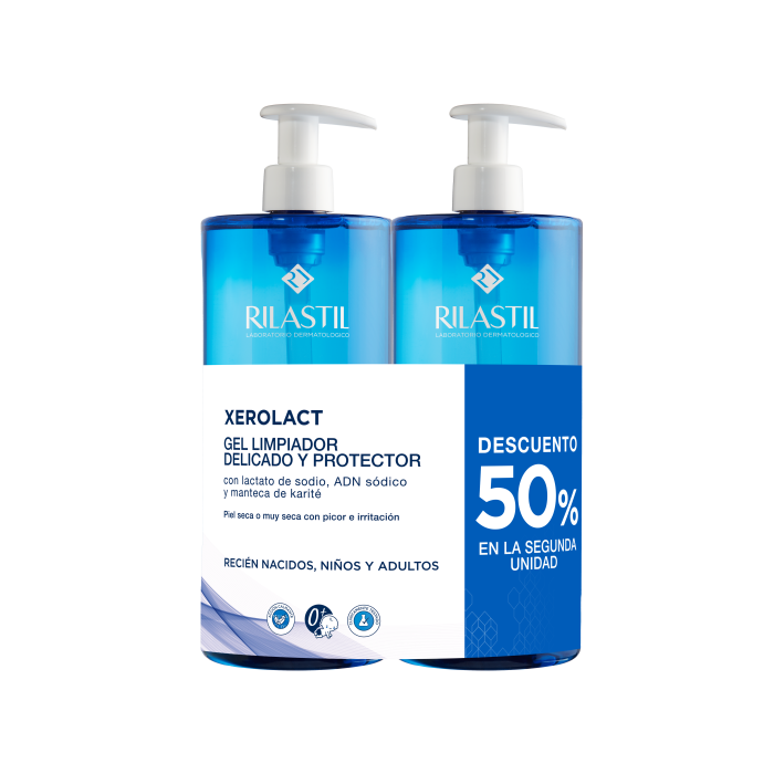 Rilastil Xerolact Gel Limpiador Pack | Perfumerias Primor