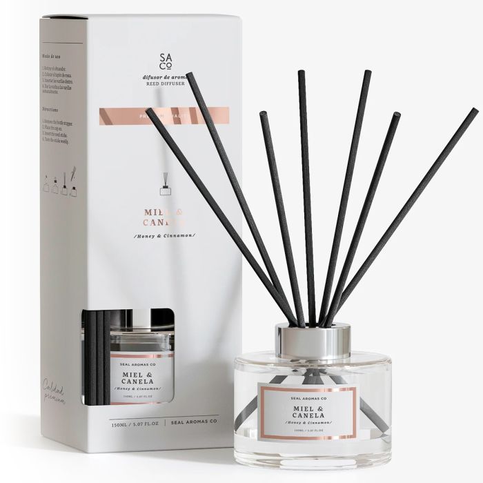 Seal Aromas Mikado Premium Miel y Canela | Perfumerias Primor