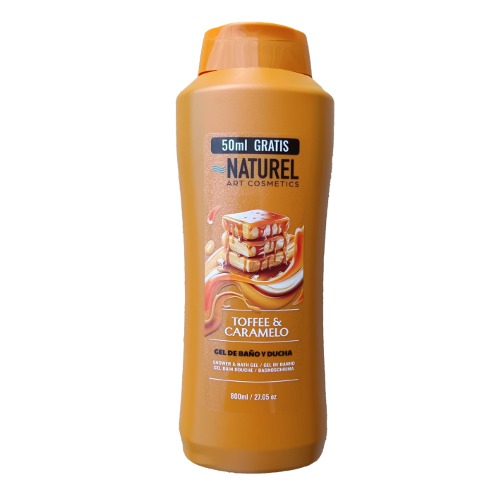 Naturel Art Cosmetics Gel de Banho Toffee & Caramelo | Perfumarias Primor