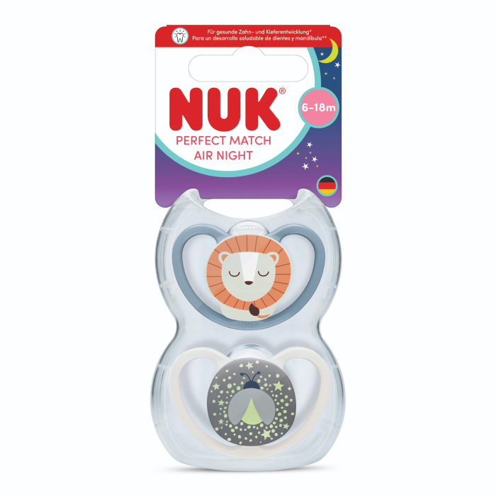 Nuk Chupete Perfect Match Air Night 6-18 Meses | Perfumerias Primor